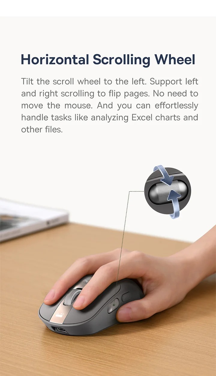 موس ویرایشگر با هوش مصنوعی بیسوس Baseus Editor AI Intelligent mouse BS-007 MAX