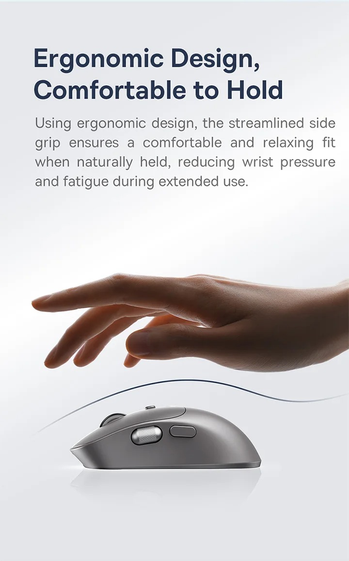 موس ویرایشگر با هوش مصنوعی بیسوس Baseus Editor AI Intelligent mouse BS-007 MAX